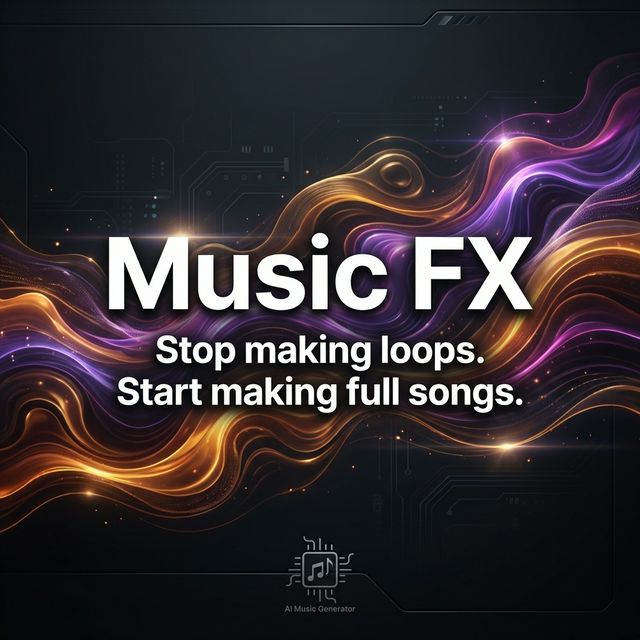 Music FX AI Music Generator with Vocals – Up to 8 Minutes